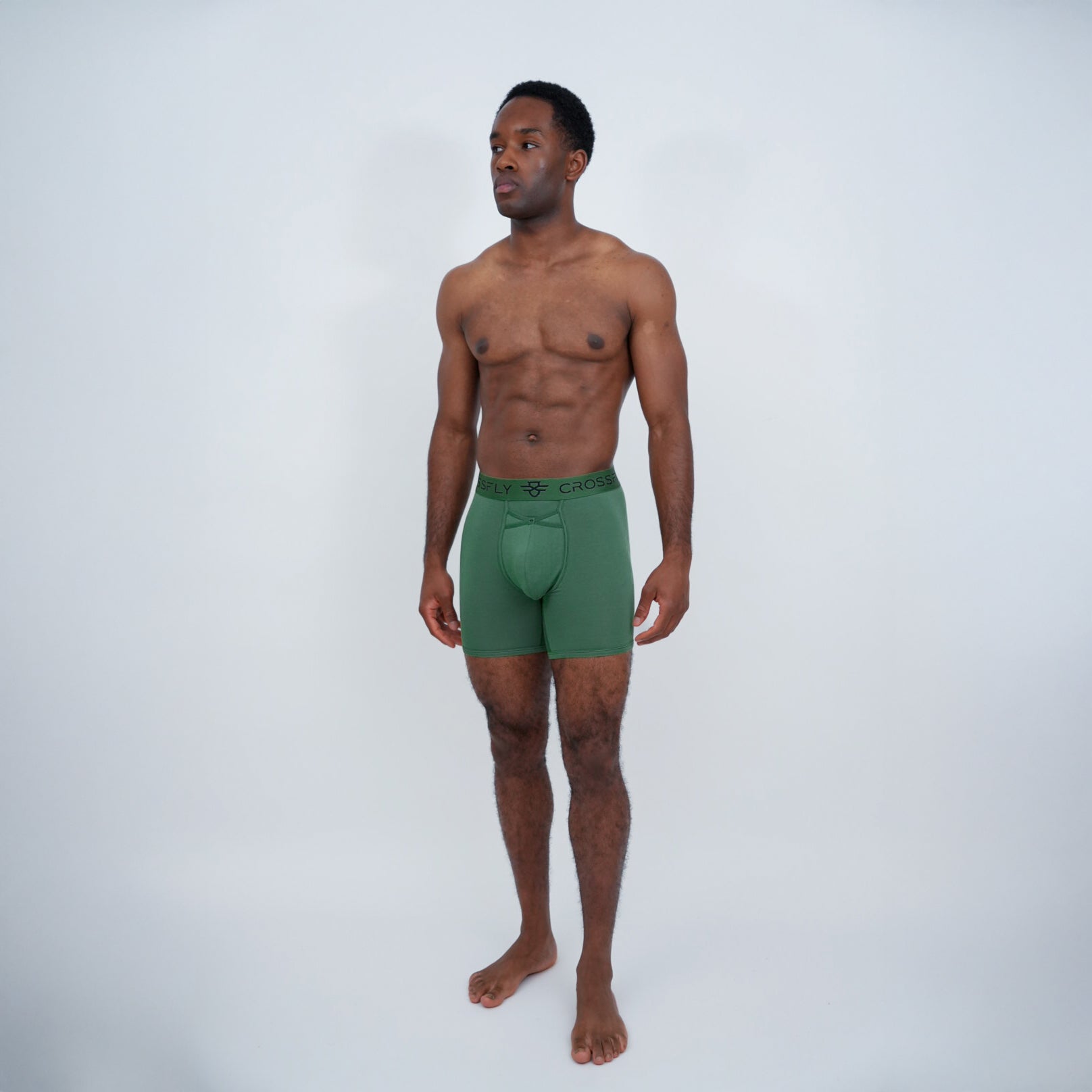 Lux Men's 7" Boxers - Olive/Black – Crossfly